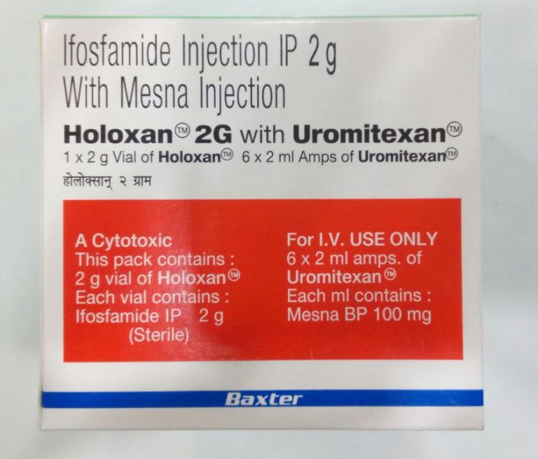 Holoxan with Uromitexan - Lotus